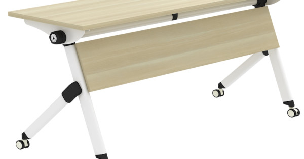 MYND Furniture: GRANDIS Mobile Folding Training Table (Borash Ash ...
